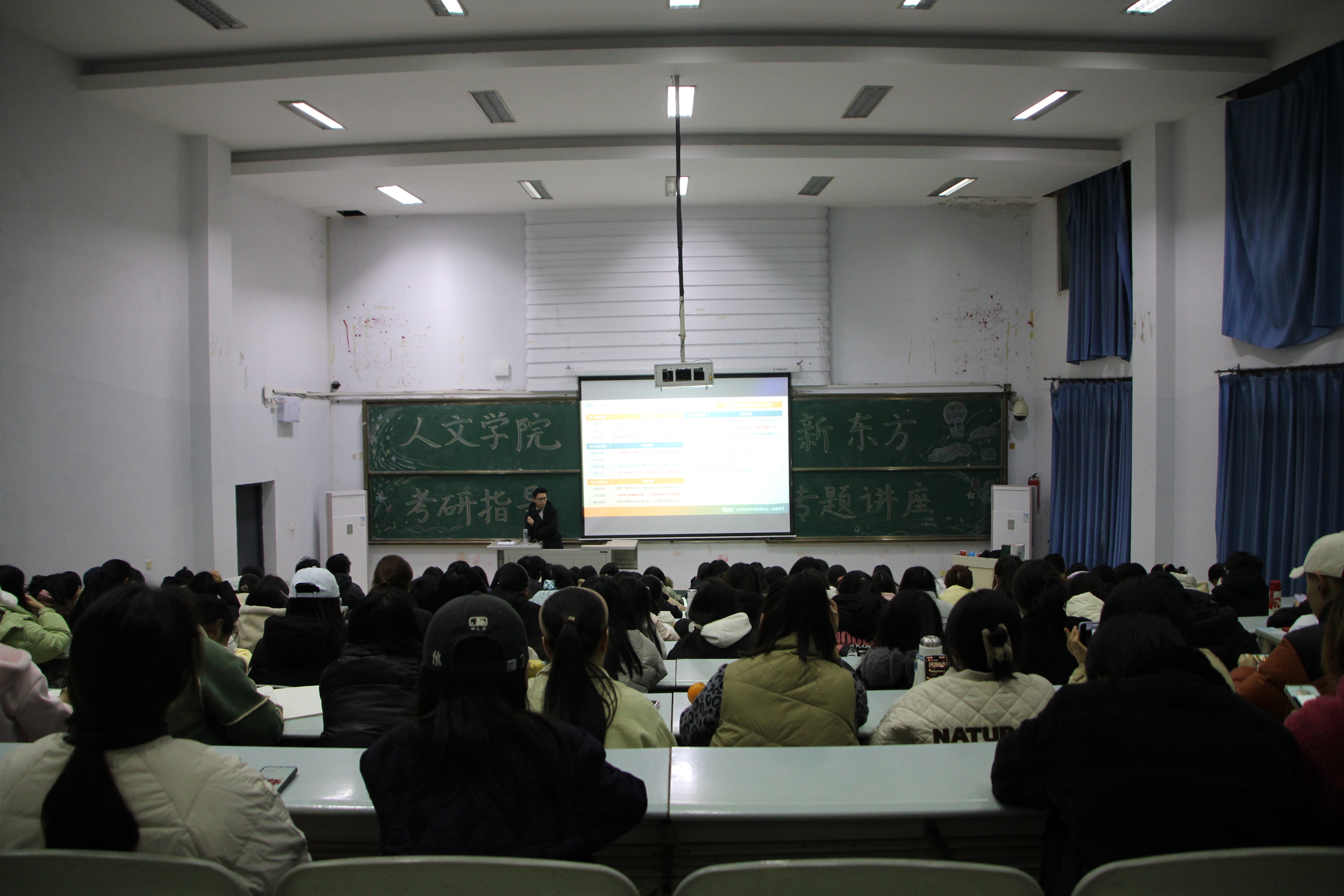 人文学院举办新东方考研指导专题讲座